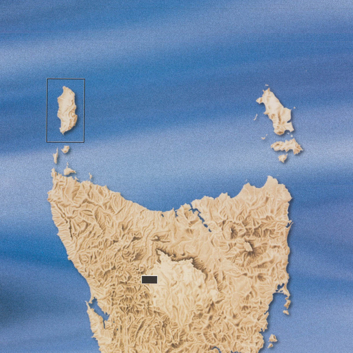 Du Cane 1:25000 Topographic/Cadastral Map – TASMAP