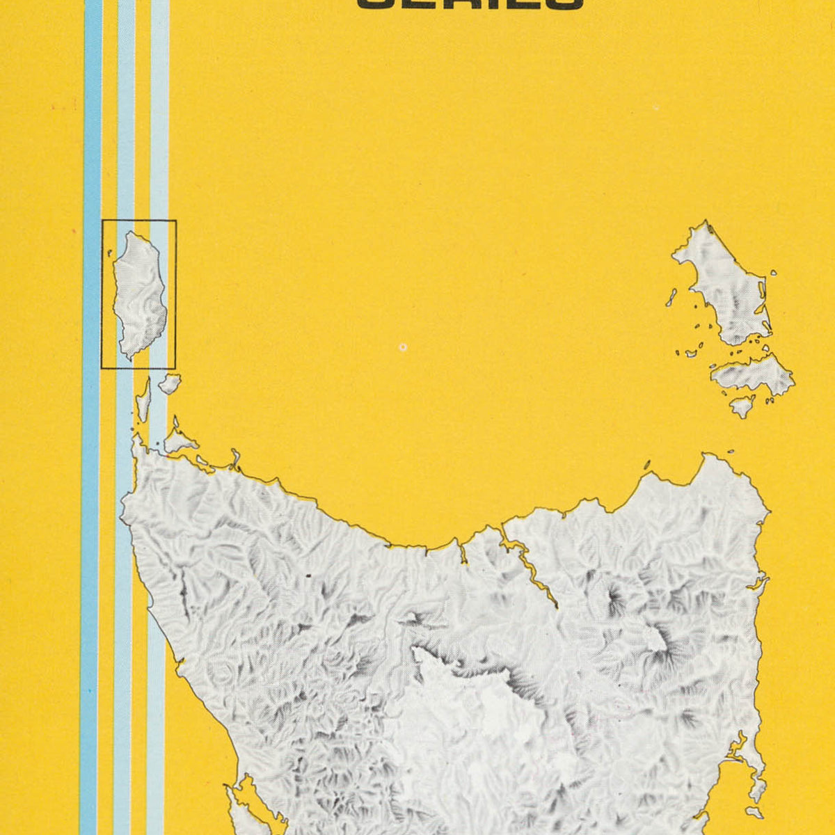Elderslie 1:25000 Topographic/Cadastral Map – TASMAP