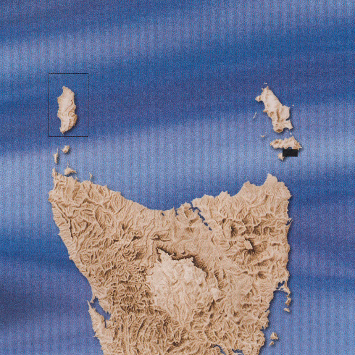 Passage 1:25000 Topographic/Cadastral Map – TASMAP