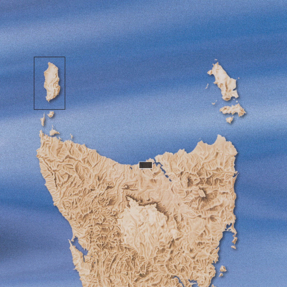 Port Sorell 1:25000 Topographic/Cadastral Map – TASMAP