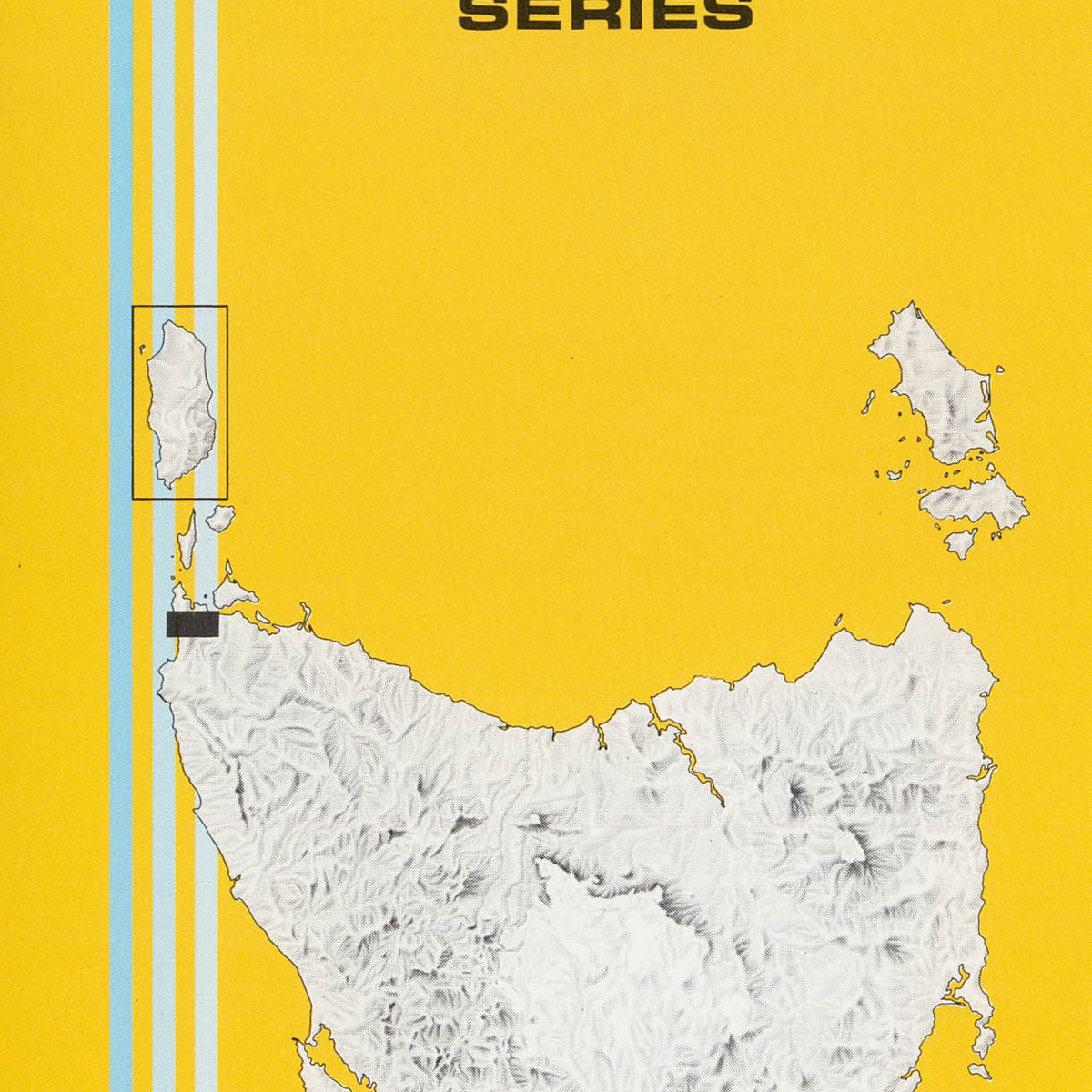 Studland 1:25000 Topographic/Cadastral Map – TASMAP