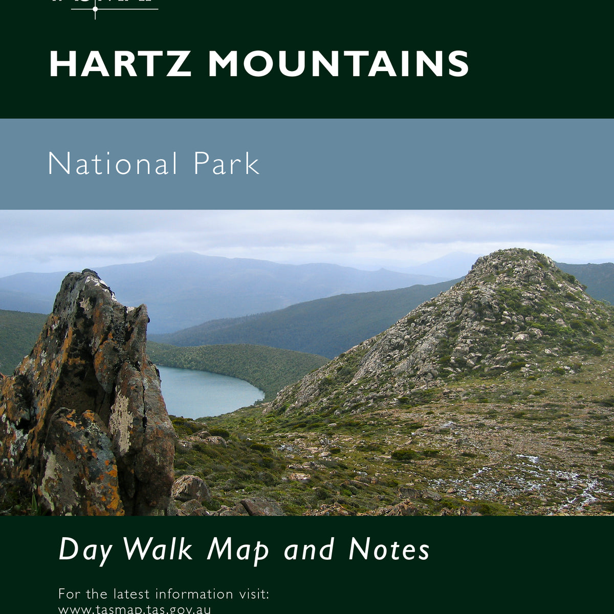 Hartz Mountains Day Walk Map – TASMAP